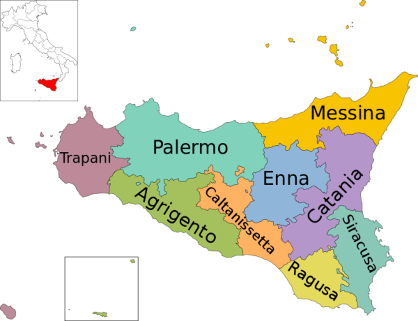 The most beautiful towns, cities, and attractions of Sicily. Guidebook