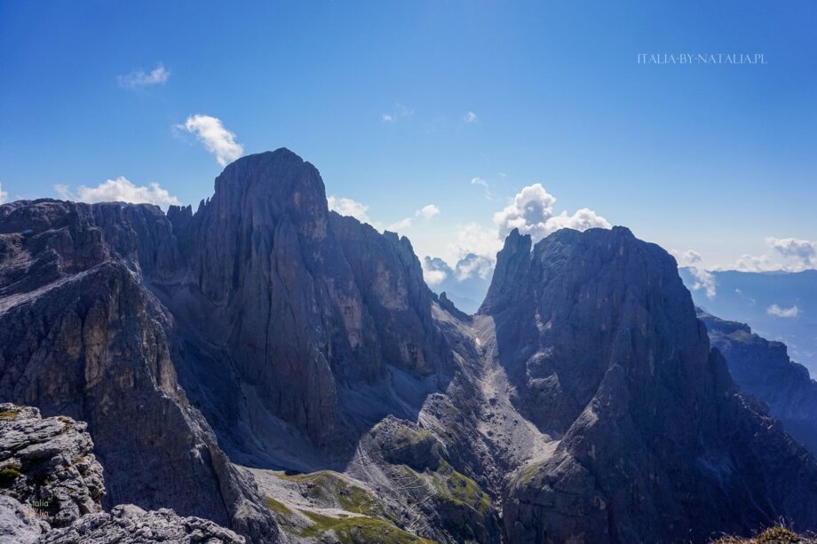 Dolomites. Cima Rosetta - cable car and easy trekking at 2 743 m a.s.l.