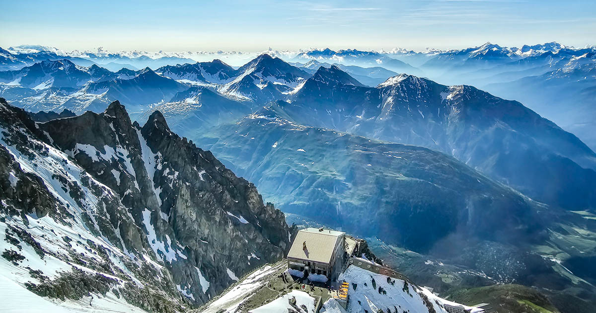 Skyway Monte Bianco - kolejka linowa na Punta Helbronner