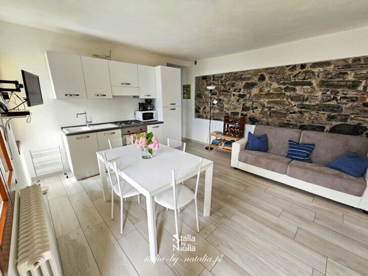 Apartmanety w Nesso nad jeziorem Como - nocleg z widokiem